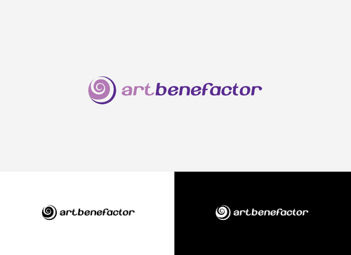 Logo for Art Benefactor startup by MarkPetty