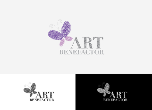 Logo for Art Benefactor startup By MarkPetty