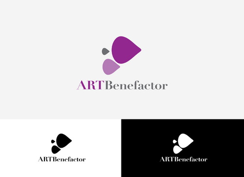 Logo for Art Benefactor startup By MarkPetty