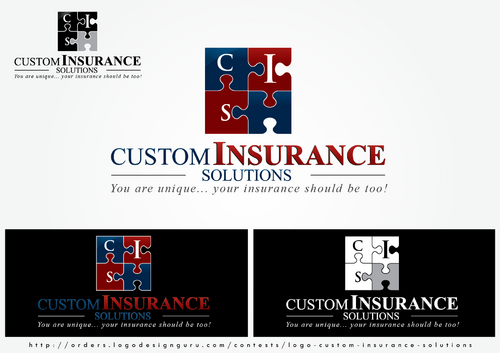 Logo --- Custom Insurance Solutions By Pbarkell
