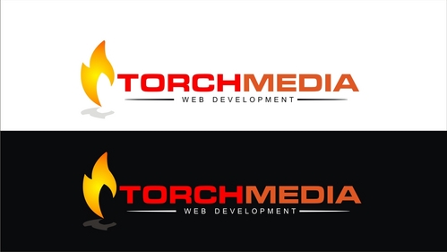 Torch Media Business Logo by Torchmedia