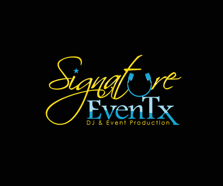 Dj & Event Production Business Logo By Reggielcollier
