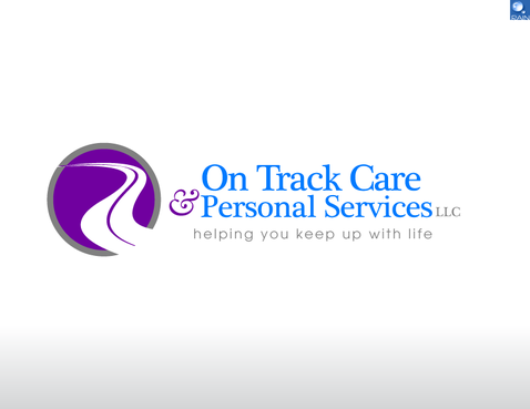 On Track Care & Personal Services Logo By Jenman