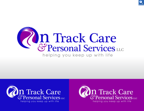 On Track Care & Personal Services Logo By Jenman