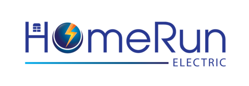 Business Logo for Home Run Electric By JDBidler