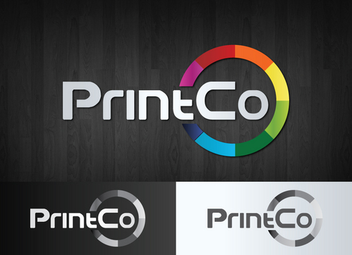 PrintCo Printing & Embroidery Business Logo By Printco