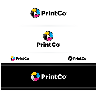 PrintCo Printing & Embroidery Business Logo By Printco