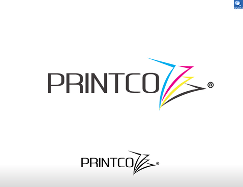 PrintCo Printing & Embroidery Business Logo By Printco