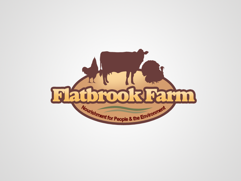 Flatbrook Farm Logo / Brand Identity by GastroGurusdotcom