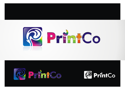 PrintCo Printing & Embroidery Business Logo By Printco