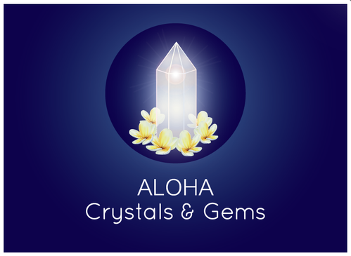 Business Logo for Aloha Crystals & Gems By Aloha88