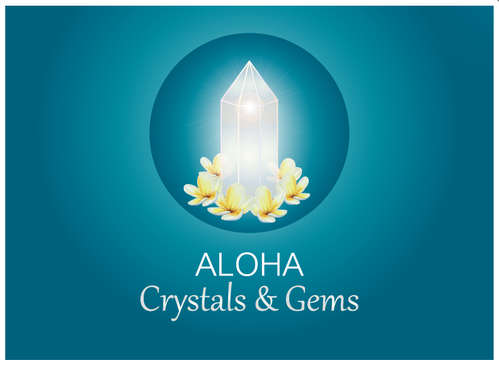 Business Logo for Aloha Crystals & Gems By Aloha88