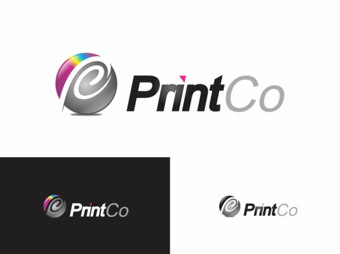 PrintCo Printing & Embroidery Business Logo By Printco