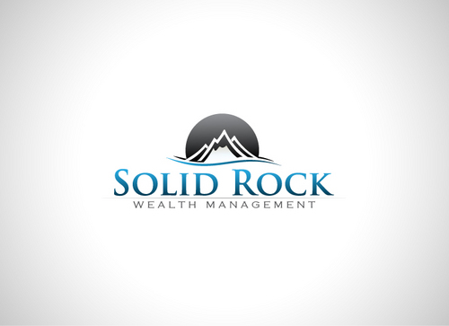 Business Logo. Solid Rock Wealth Management by Solidrock
