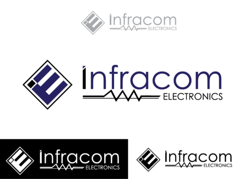 Business logo for Infracom by Markcr67