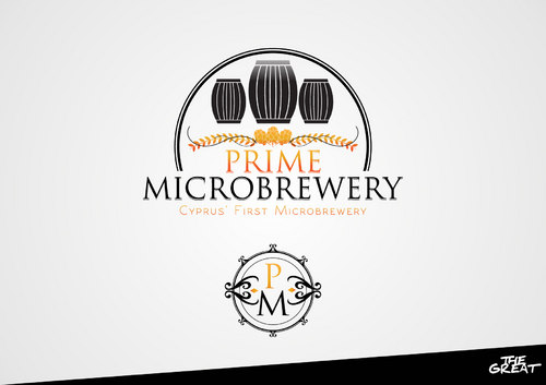 Prime Microbrewery Initial Logo By Loizos18