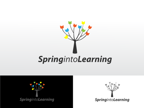 Spring into Learning Company Logo by Poholeguy