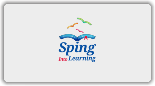 Spring into Learning Company Logo By Poholeguy