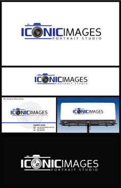 Portrait studio logo: Iconic Images by Iconicimages