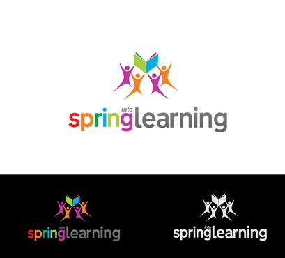 Spring into Learning Company Logo By Poholeguy