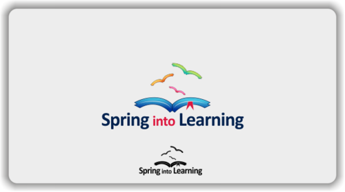 Spring into Learning Company Logo By Poholeguy