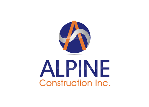 Alpine Construction logo by Clarkmindy