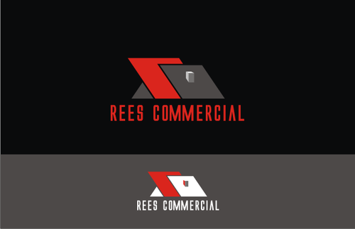 Commercial Real Estate Logo for Rees Commercial by Jreese