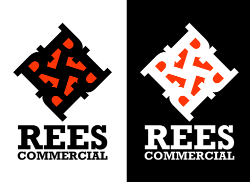 Commercial Real Estate Logo for Rees Commercial by Jreese