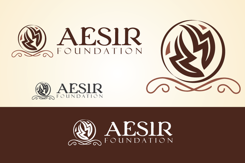 AESIR Foundation: integrated logo by Smilroy69