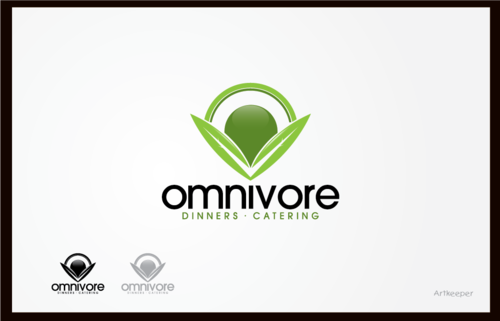 Omnivore - Private Dinners/Catering Logo by Chintanturakhia