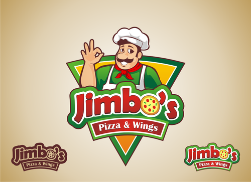 Logo Jimbo's Pizza & Wings by Jimbo