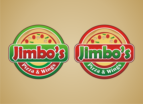 Logo Jimbo's Pizza & Wings by Jimbo