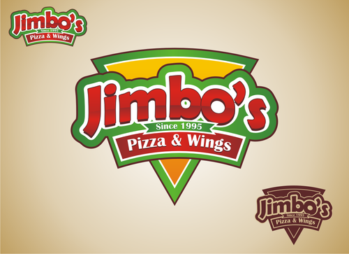 Logo Jimbo's Pizza & Wings By Jimbo