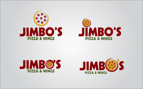 Logo Jimbo's Pizza & Wings By Jimbo