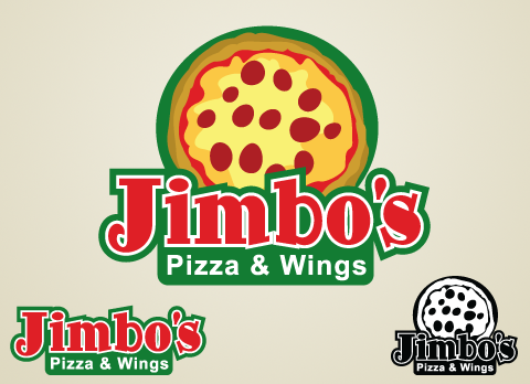 Logo Jimbo's Pizza & Wings By Jimbo