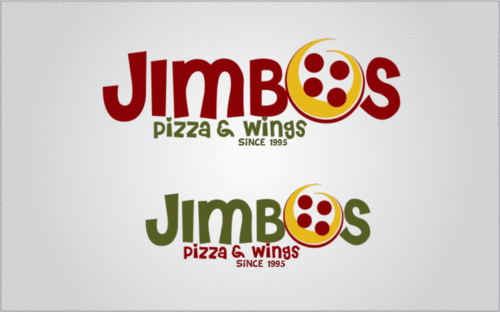 Logo Jimbo's Pizza & Wings By Jimbo