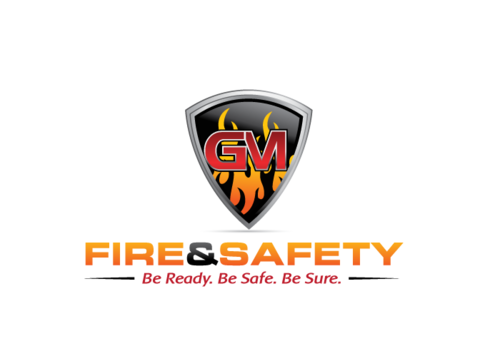 Business Logo. GM Fire & Safety by CraigMBC