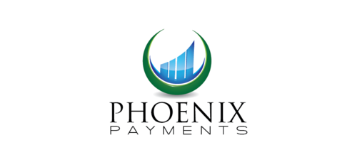 Phoenix Payments logo design by Jasondoolittle