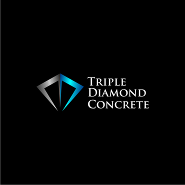 Business Logo. Triple Diamond Concrete By Arlenisaac