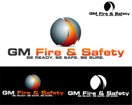 Business Logo. GM Fire & Safety By CraigMBC