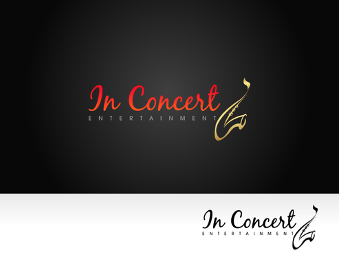 In Concert Entertainment Logo Design by Inconcertpres