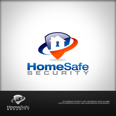 HomeSafe Security Logo By Kevin4288