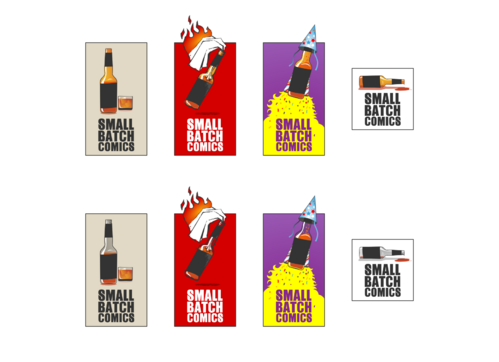 Small Batch Comics Logo by Hardstein