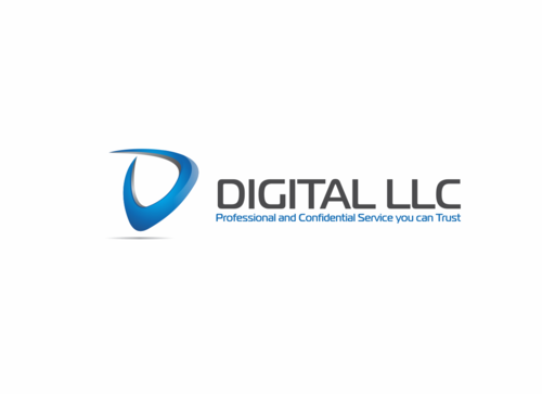 Digital LLC; Logo, Business Card & Stationary By DigitalLLC