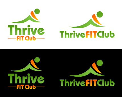 Thrive FITClub Logo Design By Jcassociates