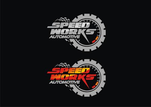Speedworks Automotive-Racing/Performance Company Logo By Speedworks
