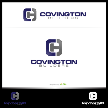 Covington Builders Business logo by Cbuilders
