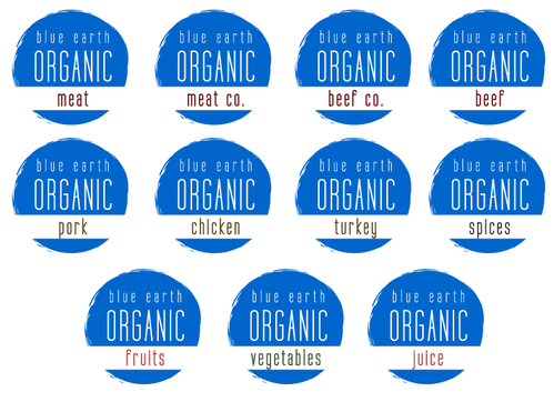 Blue Earth Organic Foods - Logo By Efithree