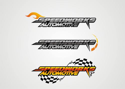 Speedworks Automotive-Racing/Performance Company Logo By Speedworks