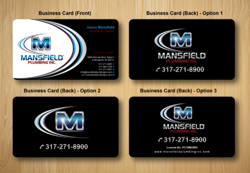 business card by Jason mansfield